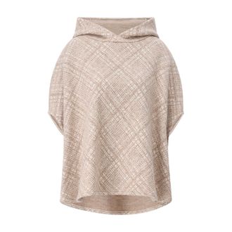 Rosso35 Poncho mit Kapuze