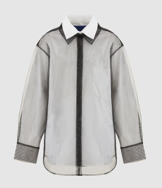 Mes Demoiselles... Chemise Vespera Noir Blanc