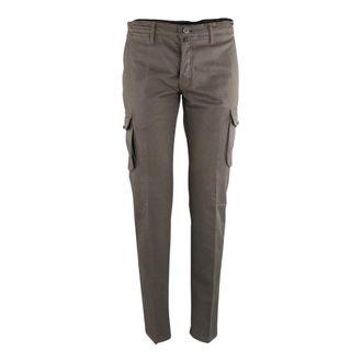 Kiton Cotton EA Cargo Pants - - Trousers - Herren - Braun - W35