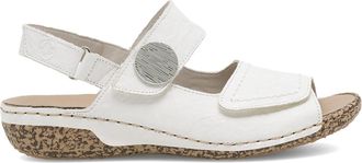 Rieker Sandalen Rieker V7272-80 Wei&szlig;