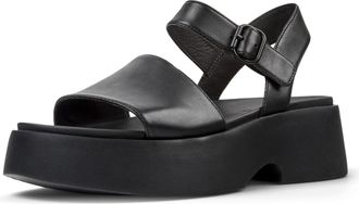 Camper Damen Tasha K201659 Strap, Black 006, 40 EU
