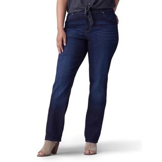 Lee Relaxed Fit Straight Leg Jean, Niagara, 42 Longue Femmes