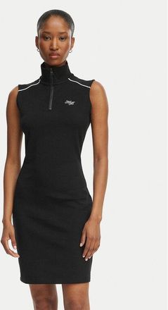 HUGO BOSS Kleid f&uuml;r den Alltag Nuzippo 50558614 Schwarz Extra Slim Fit