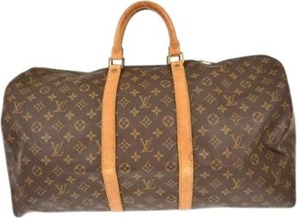 Louis Vuitton unisex, Pre-owned, Brun, Taille: ONE Size Sac Keepall Pre-owned