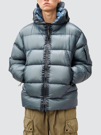 C.P. Company C. P. COMPANY Ripstop-Nylon-Daunenjacke mit ikonischer Goggle-Kapuze
