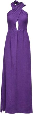 mare di latte Femme, Robes, Violet, Taille: 40 FR Alixia Robe double gaze