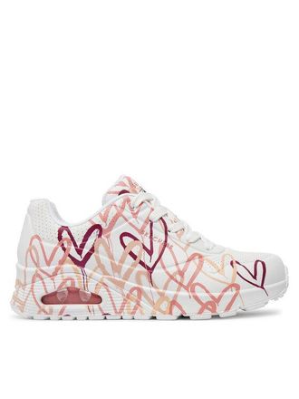 Skechers Sneakers Uno - Dripping In Love 155507/WCRL Wei&szlig;