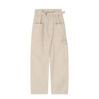 Isabel Marant Mathilda Pants - - Trousers - Damen - Beige - M