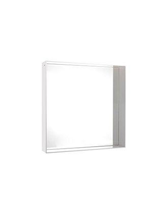 Kartell Only Me, Bambus, weiß dark, 9 x 50 x 50 cm