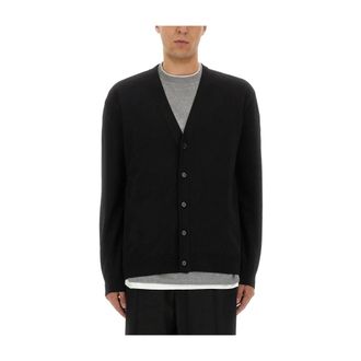 Jil Sander Homme, Pulls, Noir, Taille: L Cardigans
