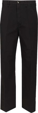 Dries Van Noten Pantalons D&eacute;contract&eacute;s - Noir