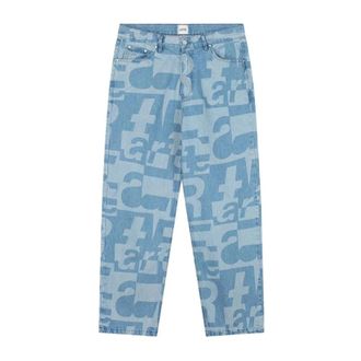 Arte Denim Allover Hose - - Jeans - Herren - Blau - W34