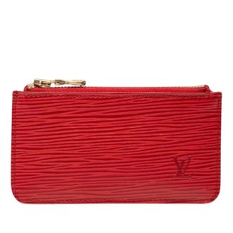 Louis Vuitton Porte-monnaie Pre-owned - Femme - Pre-owned - Rouge - Taille: ONE Size