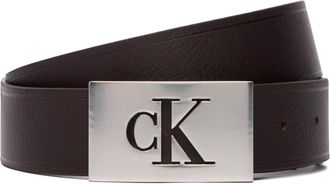 Calvin Klein G&uuml;rtel Calvin Klein Ssnl Mono Plaque 35Mm Fixed LV04D7086G Braun