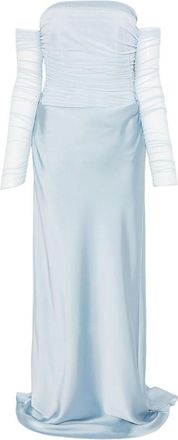 Rotate Maxi Robe - Bleu