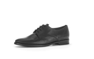 Gabor Damen Businessschuhe | Frauen Schnürschuhe | Moderate Mehrweite (G) | elegant | Schnuerschuhe | Schnuerer | Schnuerung | schwarz | 41 EU - 7.5 UK