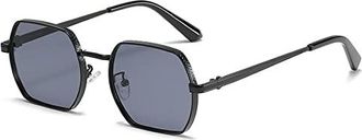 Generic Lunettes de soleil tendance en métal pour hommes et femmes 2025 lunettes de soleil en plein air vacances tir de rue lunettes de soleil décoratives (co