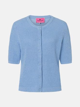Lieblingsst&uuml;ck Strickjacke NinonL Mix aus Baumwolle und Leinen
