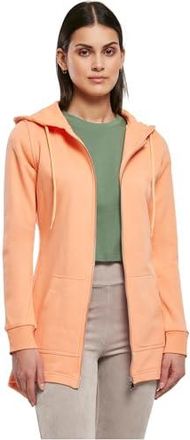 Urban Classics Parka Sweat pour Femme Cardigan, Papaye, XS