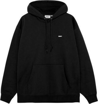 Obey Homme, Sweatshirts et sweats à capuche, Noir, Taille: S Premium Sweat à capuche