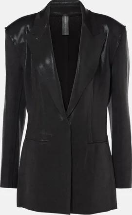 Norma Kamali Blazer aus Lamé