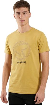 Redskins Homme, Tops, Beige, Taille: XL TShirt MC coton