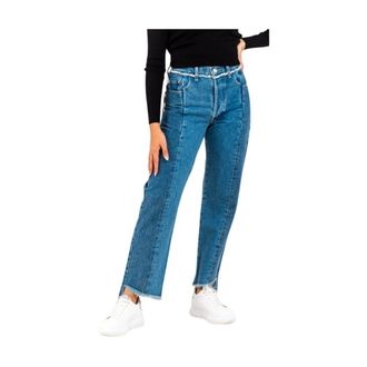Gas Gas, Femme, Jeans, Bleu, Taille: W28 Jeans droits