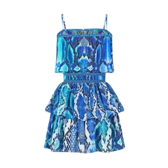 Camilla Damen, Kleider, Blau, XSGr&ouml;&szlig;e