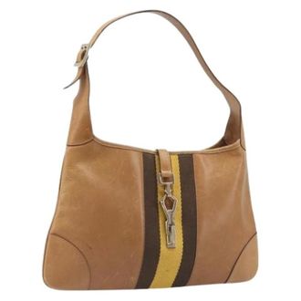 Gucci Sac bandouli&egrave;re vintage doccasion - Femme - Pre-owned - Brun - Taille: ONE Size