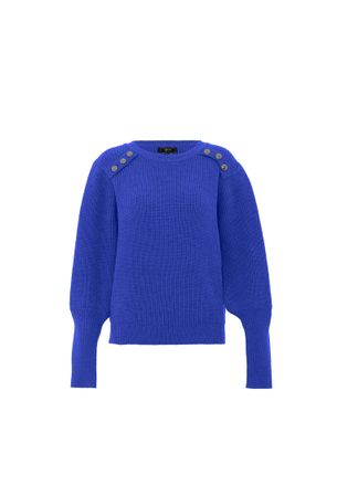 Faina Strickpullover Damen K&Ouml;NIGSBLAU