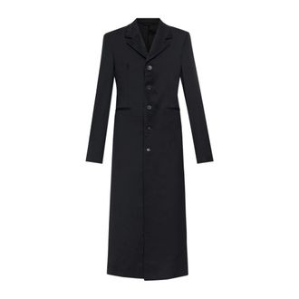 Balenciaga Damen, Mäntel, Schwarzk, 2XSGröße