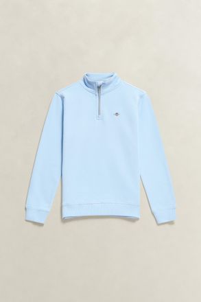 GANT Teenager Teen Boys Sweatshirt mit Rei&szlig;verschlusskragen (122/128) SKY Blau