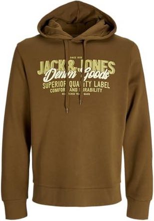 Jack & Jones Jjelogo Noos Sweat &agrave; Capuche pour Homme, col 25/26, Robe de Lune., XL