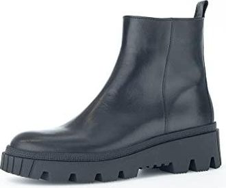 Gabor Femme Bottines, Dame Bottines,Semelle int&eacute;rieure Amovible,Bottes dhiver,Demi-Bottes,Bottines,fourr&eacute;s,Noir (Schwarz),39 EU / 6 UK