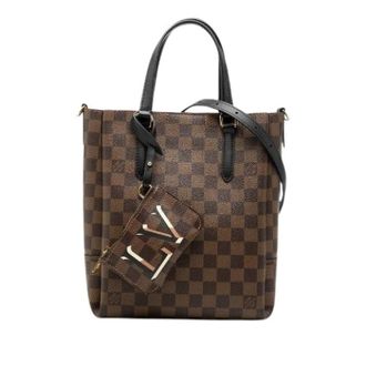 Louis Vuitton Pre-owned Belmont NV BB Damier Handtasche - - Pre-owned - Damen - Braun - ONE SIZE