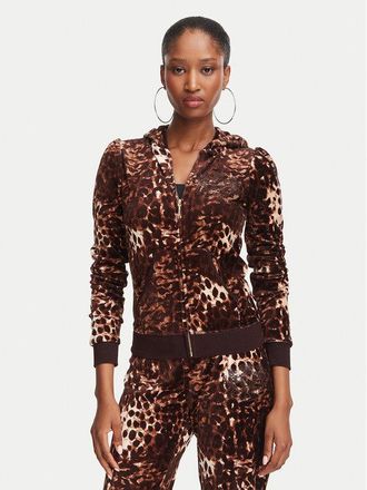 Juicy Couture Sweatshirt Robyn JCWAS226338 Braun Slim Fit