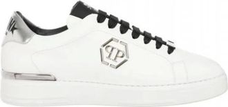 Philipp Plein Homme, Chaussures, Blanc, Taille: 37 EU Ple075N Baskets Basses