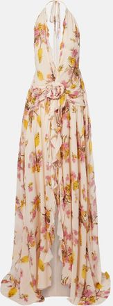 Blumarine Robe aus Georgette