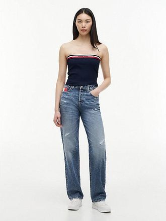 Tommy Hilfiger Jean slim droit vintage taille mi-haute