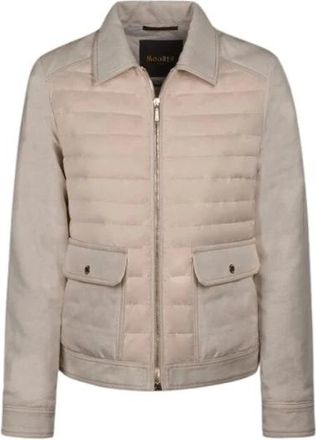 Moorer Femme, Vestes, Beige, Taille: 40 FR Veste Lesia