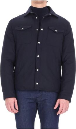 Eleventy Homme, Vestes, Bleu, Taille: XL Light Vestes