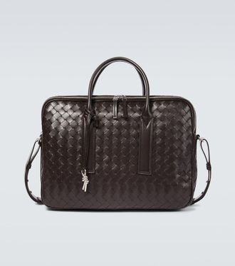 Bottega Veneta Porte-documents Getaway en cuir Intrecciato