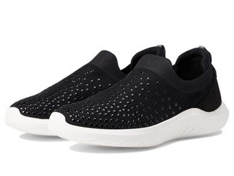 Clarks Damen Nova Grove Loafer, Textil schwarz, 38 EU