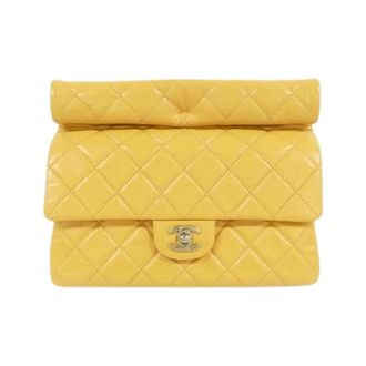 Chanel Pre-owned Vintage Clutch - - Pre-owned - Damen - Gelb - ONE SIZE