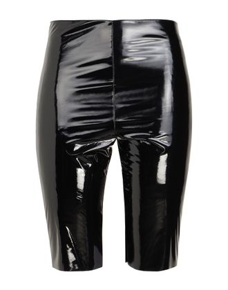 8 by YOOX PATENT BIKER SHORTS