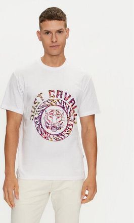 Just Cavalli T-Shirt 76OAHC17 Weiß Regular Fit