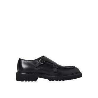 Doucal's Double Monk Strap Lederschuhe - - Shoes - Herren - Schwarzk - 43 1/2 EU