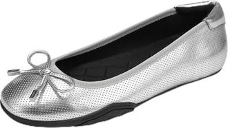 Aerosoles Onyx pour femme, Similicuir Perf m&eacute;tallique argent&eacute;, 39.5 EU