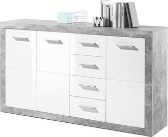 M&ouml;belando Sideboard Kommode Schrank Anrichte Highboard Standschrank Rio de Janeiro I