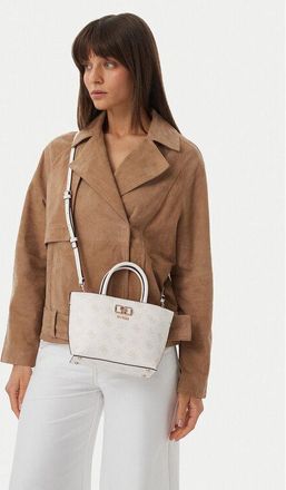 Guess Handtasche Emelie Logo Mini HWGP99 28750 &Eacute;cru